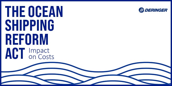 The Ocean Shipping Reform Act Impact on Costs